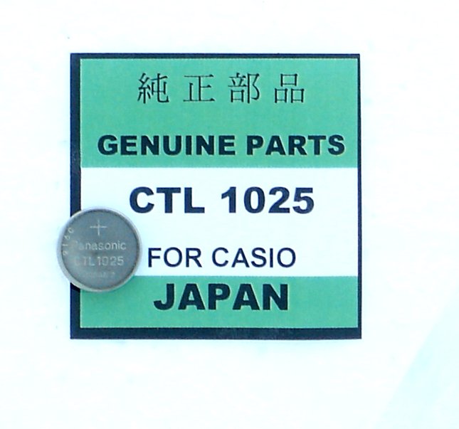 CTL1025 Panasonic Cobalt Titanium Lithium rechargeable battery