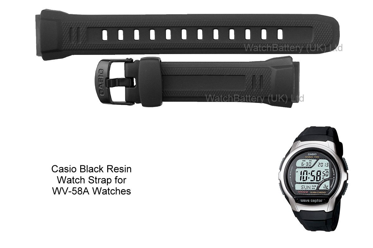 Casio WV-58 & WV-M60 Watch Strap - Watch Band for Casio WV58 & WVM60